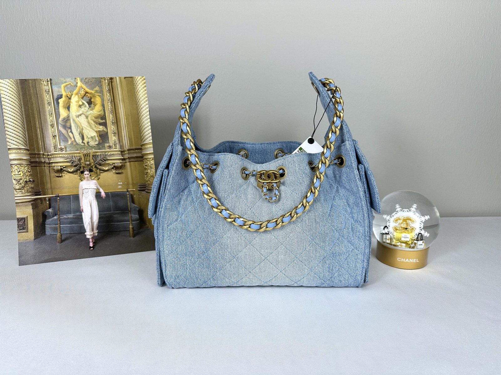 Chanel 25S Light Blue Denim Small 25 Bag – Orchmelia
