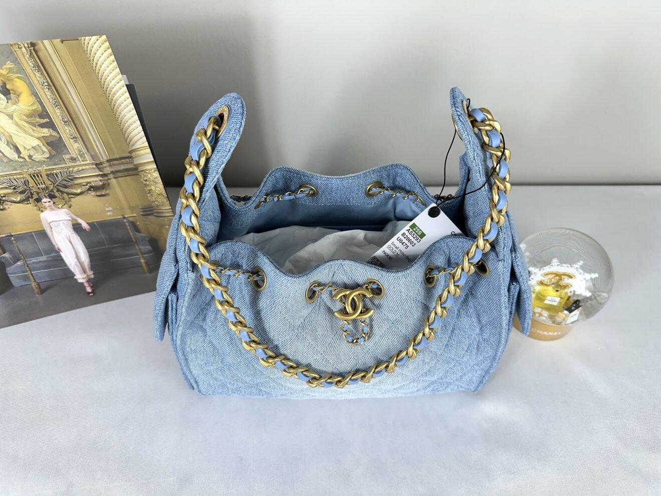 Chanel 25S Light Blue Denim Small 25 Bag – Orchmelia