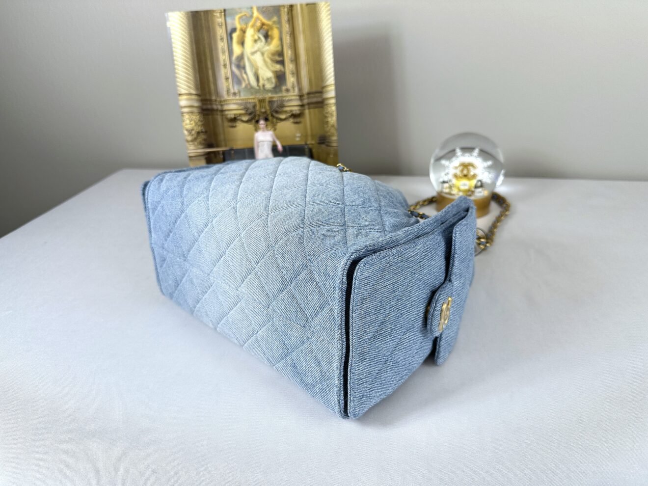 Chanel 25S Light Blue Denim Small 25 Bag – Orchmelia