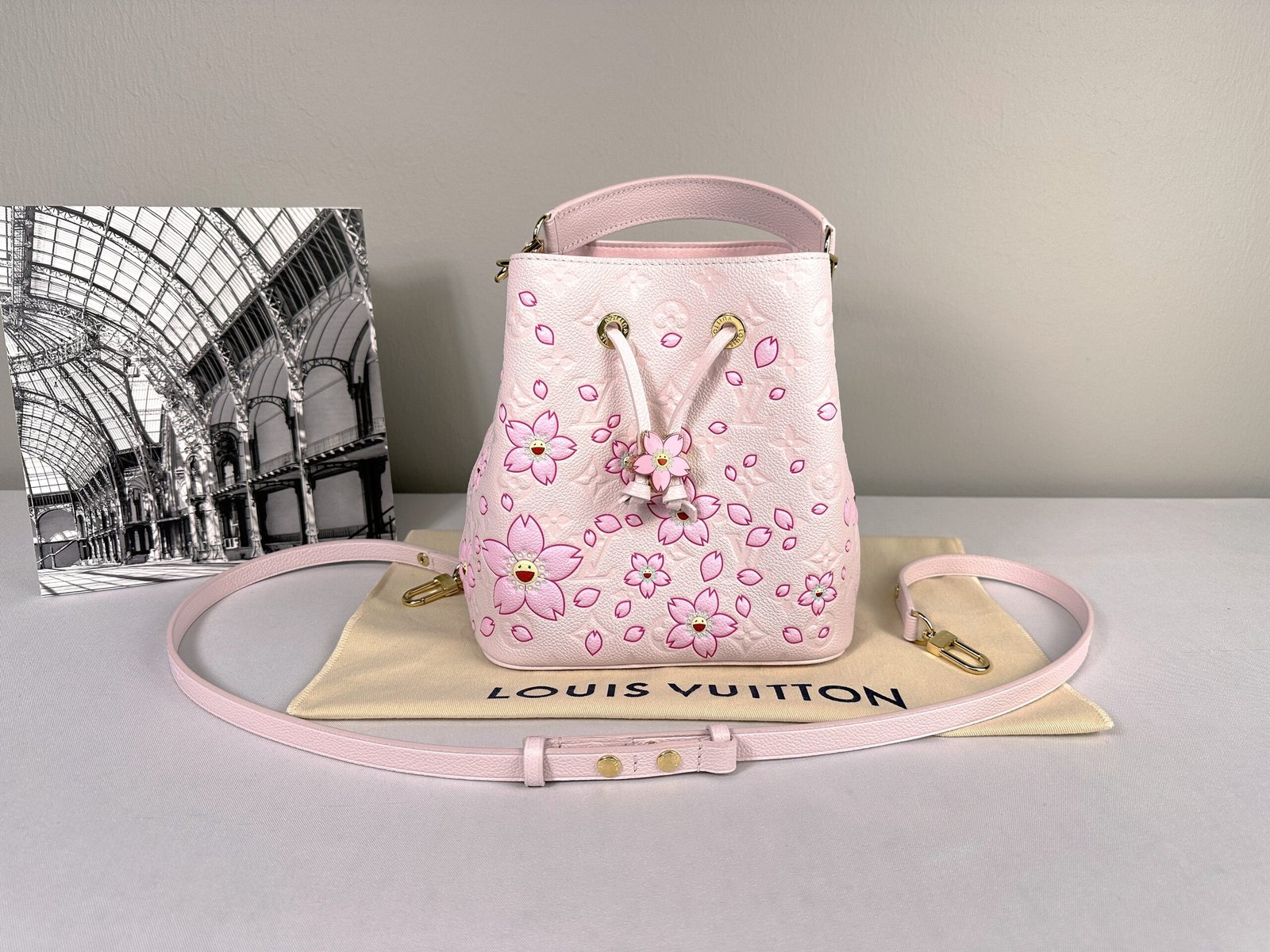 LV x Murakami Cherry Blossom Neo Noe – Orchmelia